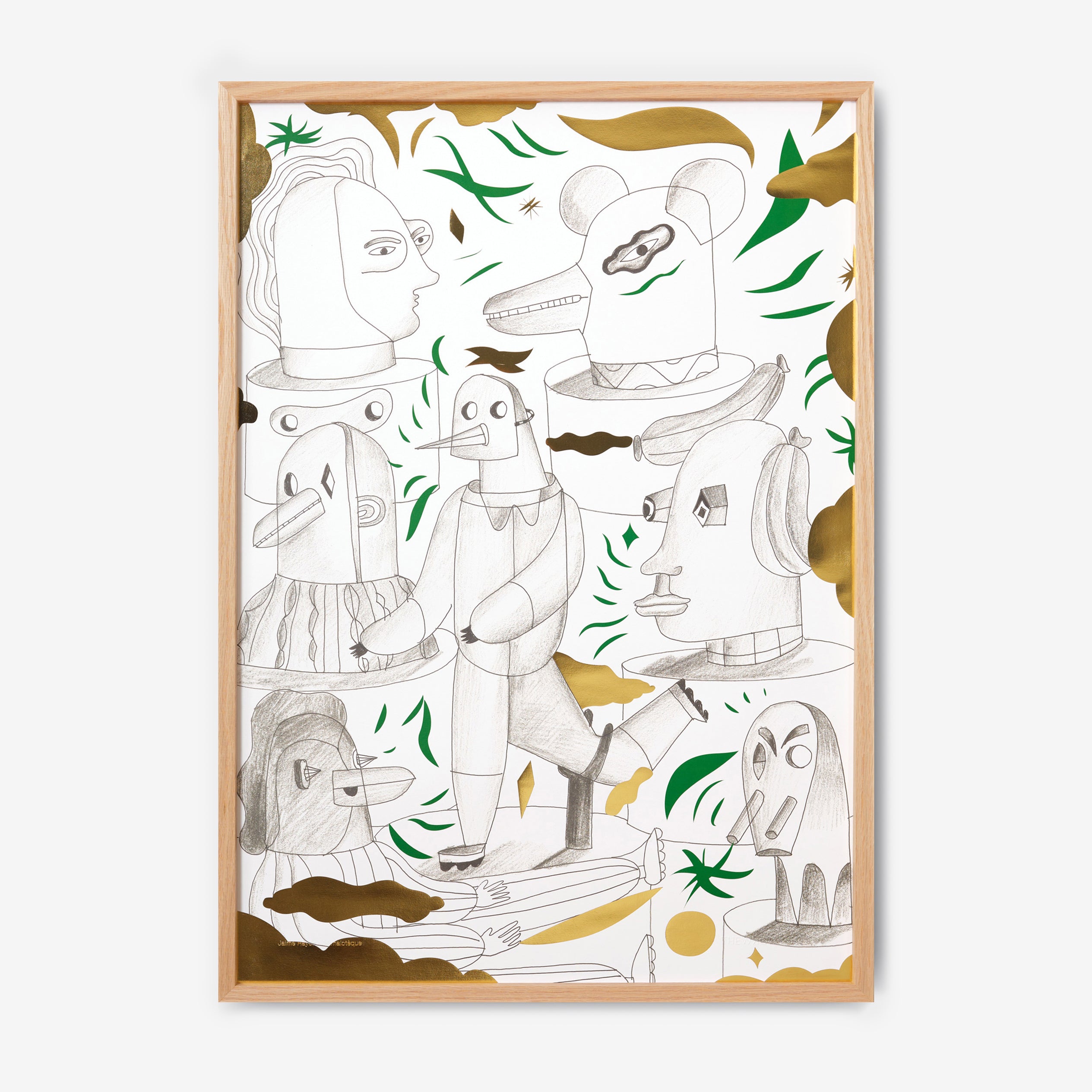 Animalotèque - Oak Frame – Wrong Shop