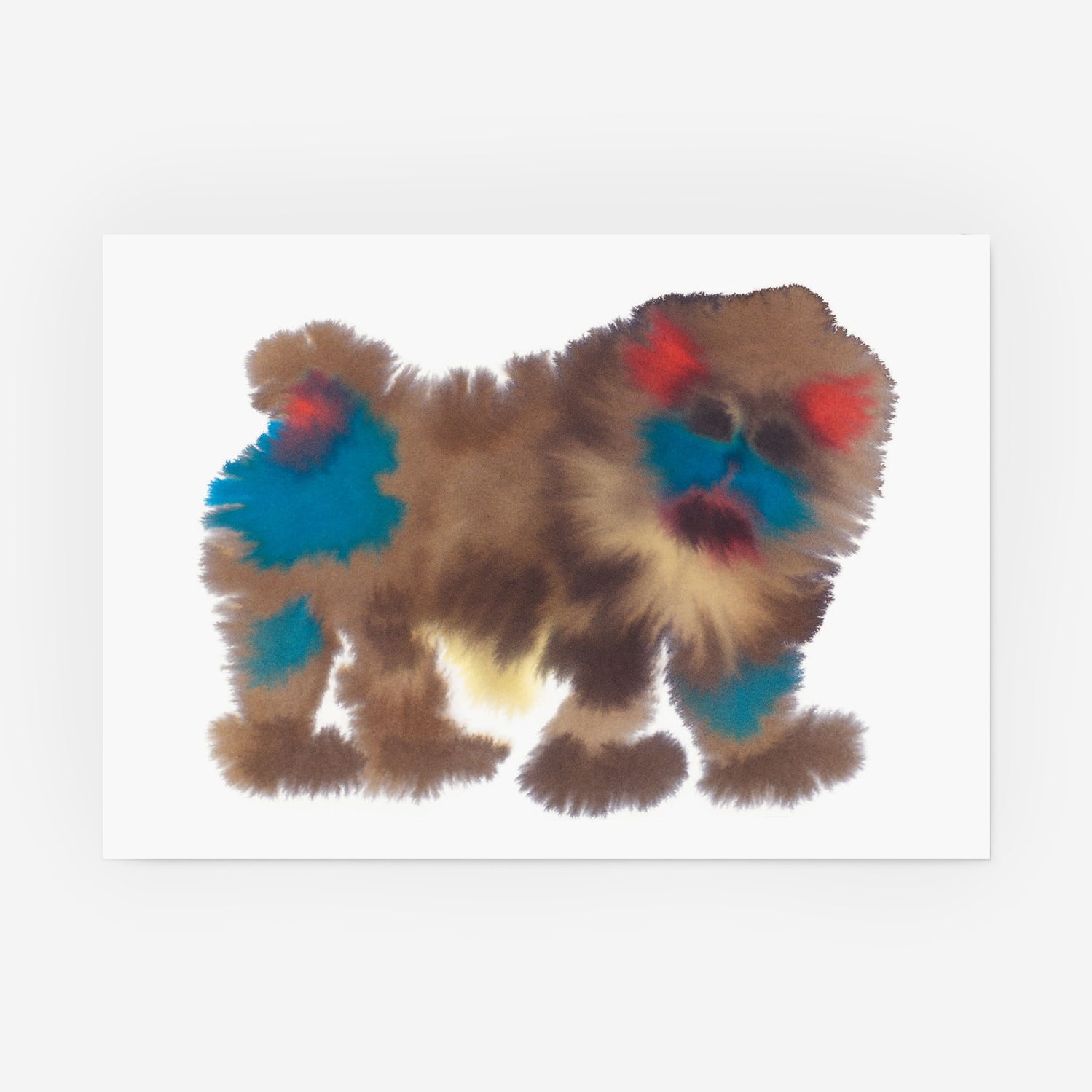 Mandrill Poster by Rop van Mierlo – Wrong Shop